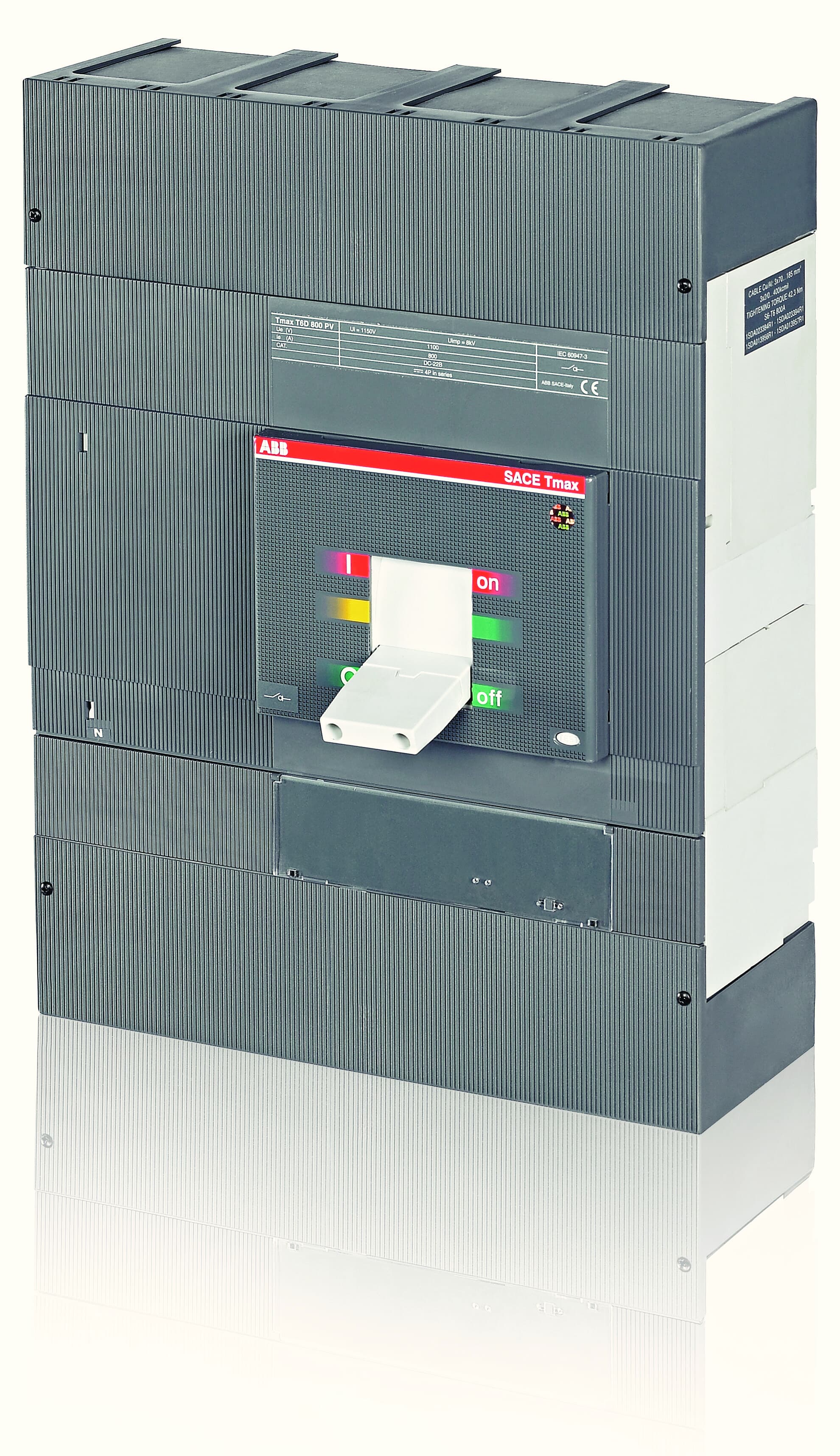 T6L800 TMA800-8000 4p F F 1000VDC JUMPER + Acc | SmartLinks | ABB