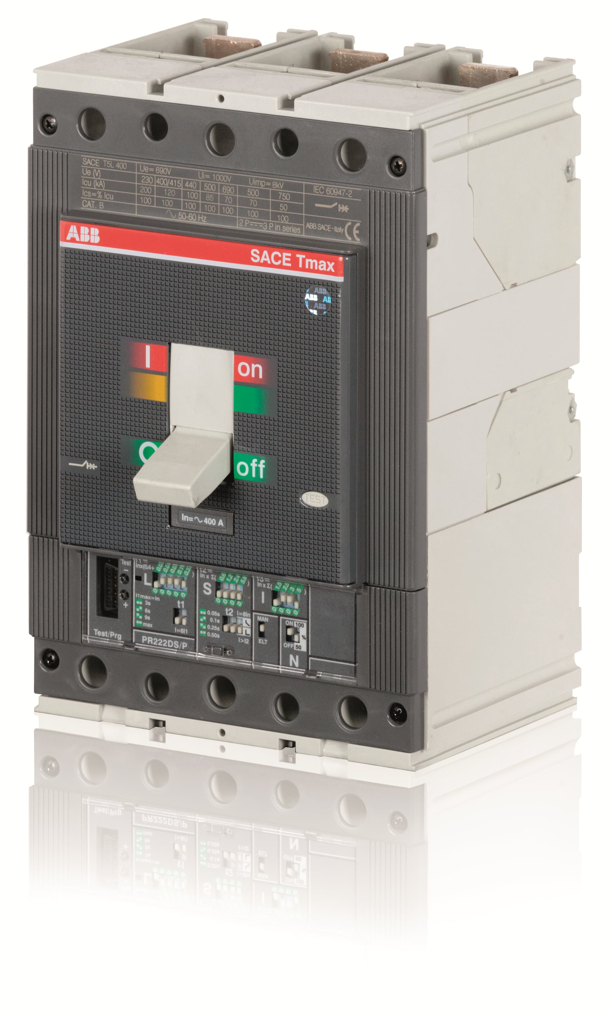 T5S 630 PR222DS/P-LSI In=630 3p F F | SmartLinks | ABB