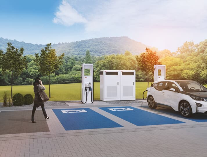 THP HVC 360 concrete foundation | ABB