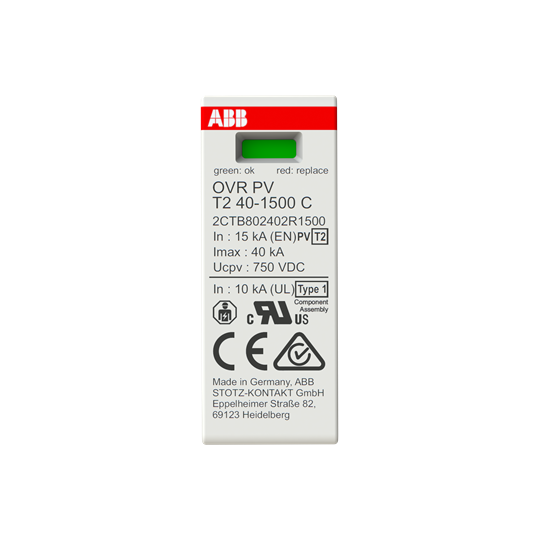 OVR PV T2 40-1500 C | ABB