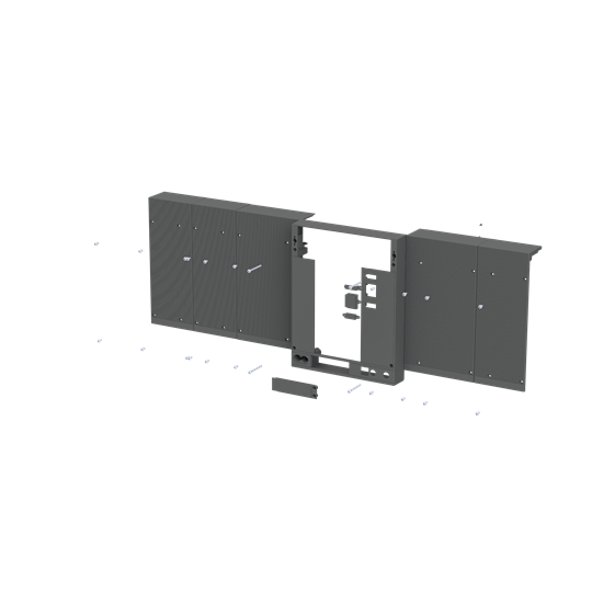Access. cover E6.2 4p/f for MP E2.2…E6.2 | ABB