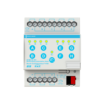Busch-Jaeger – 6188/18-101 6188/18-101 Binary Input, 8-fold, Contact ...