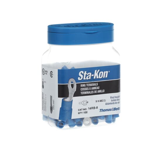 14RB-8 | Electrical terminals | Sta-Kon | Connectivity & Grounding ...