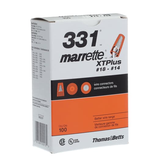 MR331P | Connecteurs de fils à torsion | Marrette | Connexions et mise ...