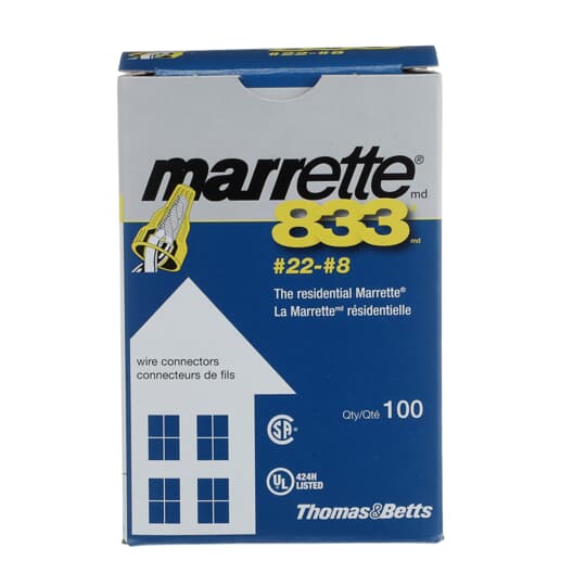 MR833P | Twist on wire connector | Marrette | Connectivity & Grounding ...