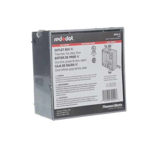 2IH3-2 | Weatherproof boxes | Red Dot | Boxes & Commercial Fittings ...