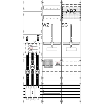 Busch-Jaeger – WF39KK51 Measurement and metering transformer board ...