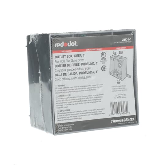 2IHD5-3 | Weatherproof boxes | Red Dot | Boxes & Commercial Fittings ...