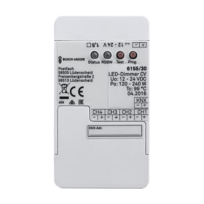Busch-Jaeger – 6155/30 KNX RGB EB KSP 4fold