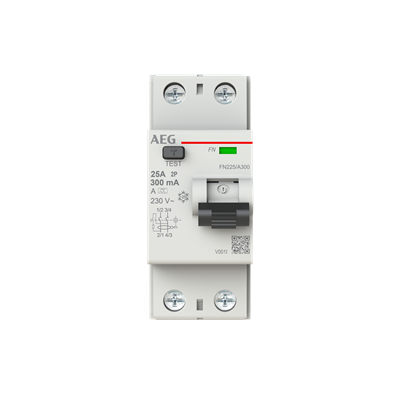Busch-Jaeger – FN225/A300 Residual Current Circuit Breaker FN - 2P ...