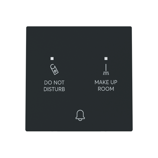 Busch-Jaeger – 2029/12 UC-45M Bell push-switch DND / MUR insert DND ...