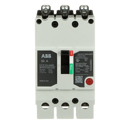 TEYL3050B | Lighting Panel Circuit Breakers | Molded Case Circuit ...