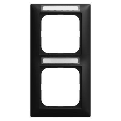 Busch-Jaeger – 1722 NS-915 Cover frame with labelling field, vertical 2 ...