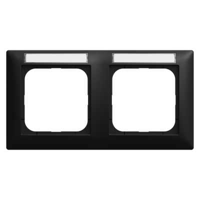 Busch-Jaeger – 1732 NS-915 Cover frame with labelling field, horizontal ...