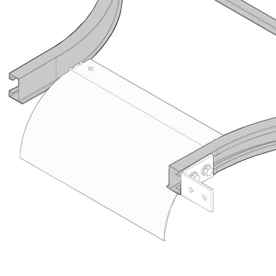 ABW36DO | Drop-out plate for cable ladder | T&B Cable Tray | Wire ...