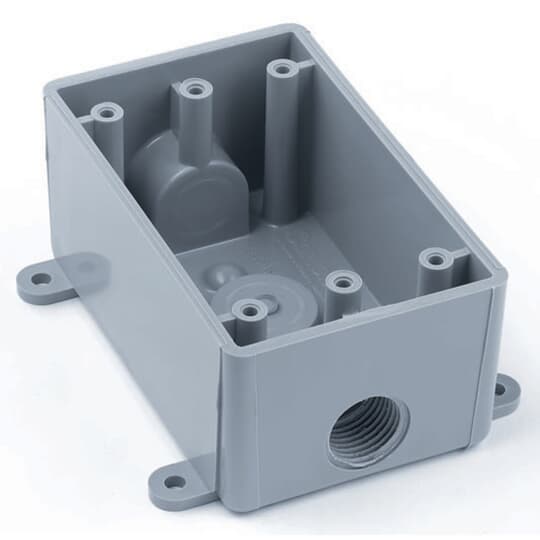 E381DR | Weatherproof boxes | Carlon | Boxes & Commercial Fittings ...
